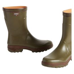 Aigle Gummistiefel Parcour 2 Botillon gr&uuml;n/braun 41