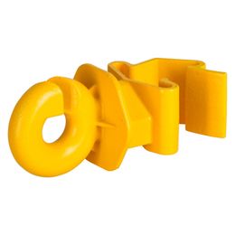 AKO Ringisolatoren f&uuml;r Metallpfahl gelb