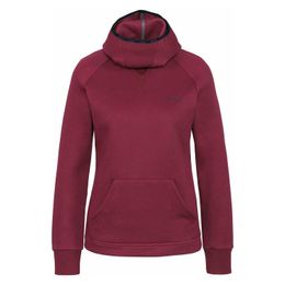 Black Forest Sweathoodie mit hohem Kragen dunkelrot Damen XS