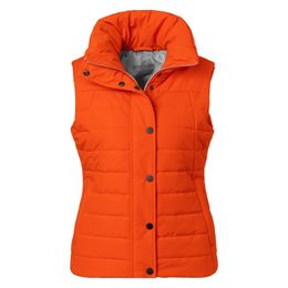 Black Forest Steppweste rot/orange Damen S