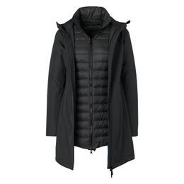 Cheval de Luxe Parka 3-in1 schwarz Damen XXL