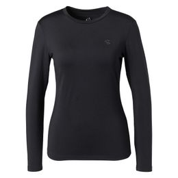 Cheval de Luxe Langarmshirt schwarz Damen M