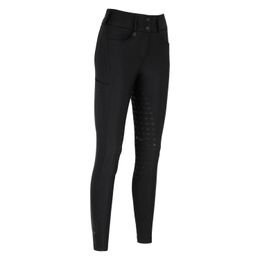 Pikeur Amia SD Athleisure Ges&auml;&szlig;einsatz-Reithose schwarz Damen 76