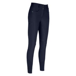 Pikeur Selection Grip-Ges&auml;&szlig;einsatz-Reithose Highwaist Laure SD blau Damen 68