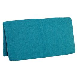 L-pro West Western-Blanket Uni-Colour blau/gr&uuml;n
