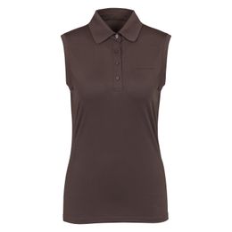 Cheval de Luxe Funktions-Polotop braun Damen XS