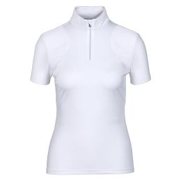 Black Forest Turniershirt kurzarm wei&szlig; Damen XS