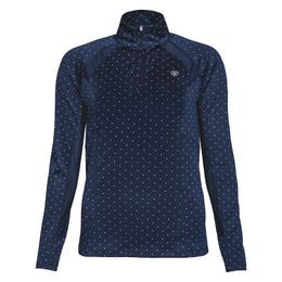 Ariat Funktionsshirt Sunstopper 2.0 1/4 Zip blau Damen XL