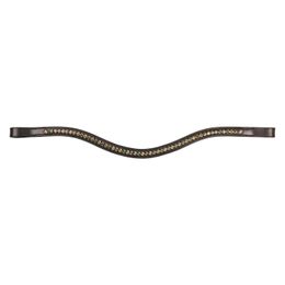 Stirnband Cambridge braun Warmblut
