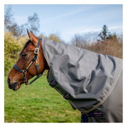 Horseware Halsteil AMIGO 1200 D, 0 g schwarz/blau/rosa S