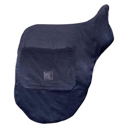 Eskadron Classic Sports Sattel&uuml;berzug Cord blau onesize