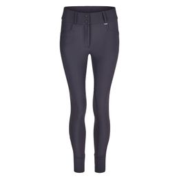 ESKADRON Classic Sports Reithose Full Grip Core blau Damen L