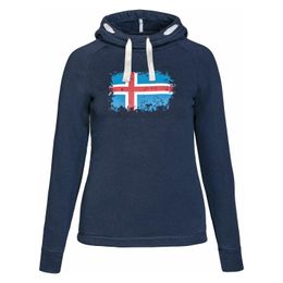 Black Forest Sweathoodie Reykjavik blau Damen L