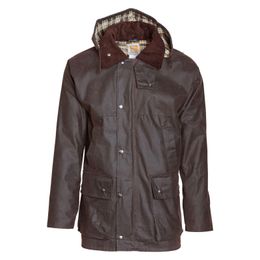 Rugged Earth Wachsjacke Basic braun XL
