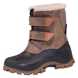 Black Forest Kinder Reit- und Stallschuh grau/braun Damen 27