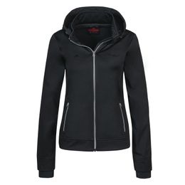 Black Forest Softshelljacke mit Print schwarz Damen XS