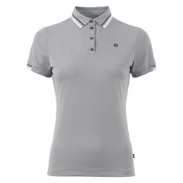 Cavallo Funktions-Poloshirt CAVALNEHLE silbergrau Damen 42