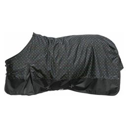 Horse-friends Outdoordecke Suva Pony schwarz/punkte 125 cm