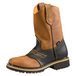STARS & STRIPES Westernstiefel Workerboot WB-32 braun/schwarz 41