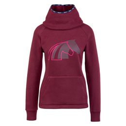 Black Forest Hoodie Valencia rot Damen M