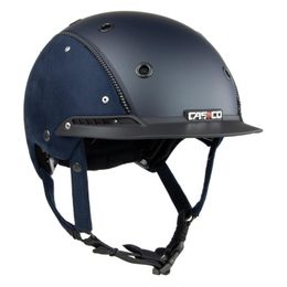 Casco Reithelm Champ-3 Nubuk blau S (52-56)