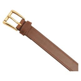 Black Forest G&uuml;rtel aus Softleder braun 90 cm