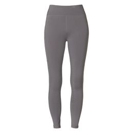 Black Forest Grip-Vollbesatz-Reitleggings dunkelgrau Damen 44