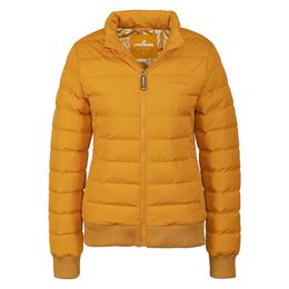 Black Forest Steppjacke mit Stehkragen gelb Damen XS