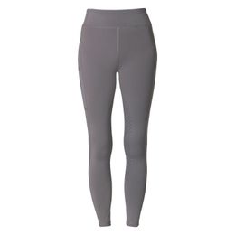 Black Forest Grip-Halbbesatz-Reitleggings schwarz Damen 40
