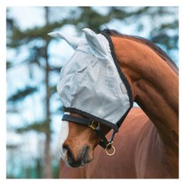 Horseware Fliegenmaske AMIGO Fly Mask silber/grau Vollblut
