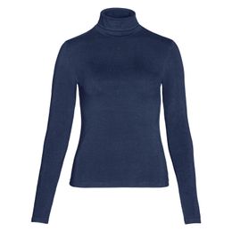 Black Forest Rollkragen-Pullover blau Damen XS