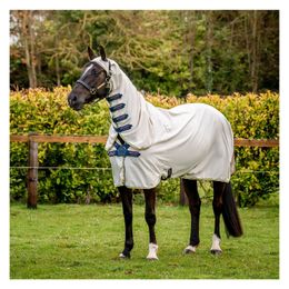 Horseware Fliegendecke AMIGO Ripstop Hoody kreide/blau/rosa 100 cm