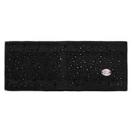 Cheval de Luxe Stirnband mit Glitzersteinen schwarz Damen Einheitsgr&ouml;&szlig;e