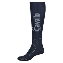 Cavallo Funktions-Reitsocken CAVALSIMO blau 36/37