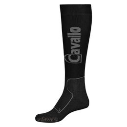 Cavallo Funktions-Reitsocken CAVALSIMO schwarz 42/43