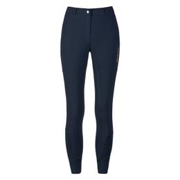 Black Forest Grip-Vollbesatz-Reithose blau Damen 38