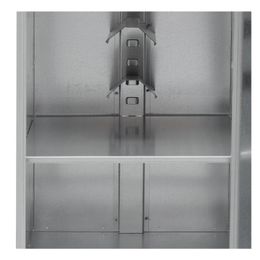 Lehmann Einlegeboden Sattelschrank silber 29.5 x 60 cm
