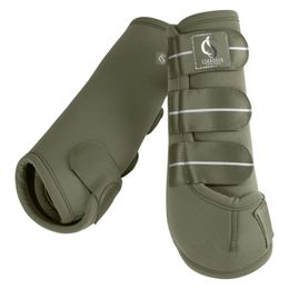 ESKADRON Classic Sports Gamaschen Pro Dressage, für die Vorderbeine grün Pony