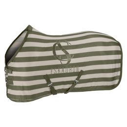 ESKADRON Classic Sports Fliegendecke Cool Fly olivgr&uuml;n/grau 125 cm