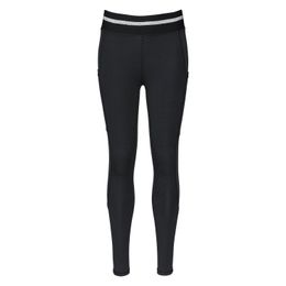 Black Forest kids Grip-Vollbesatz-Reitleggings schwarz Damen 170