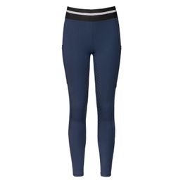 Black Forest kids Grip-Vollbesatz-Reitleggings blau Damen 146