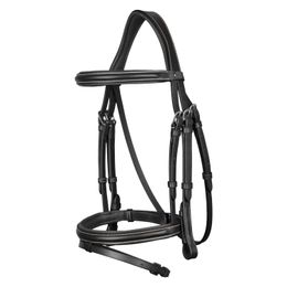 Dy'on Trense mit kombiniertem Reithalfter WORKING COLLECTON schwarz VB