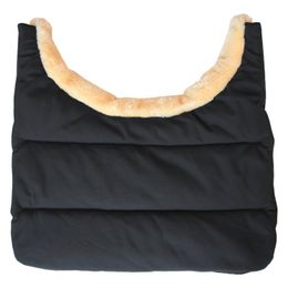KENTUCKY Brustschutz Horse BIB schwarz winter (mit Fell)