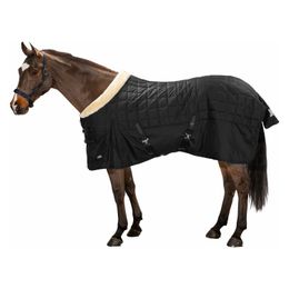 Eskadron Stalldecke Zeta FauxFur schwarz 155 cm