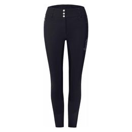 Cavallo Vollbesatz-Reithose CAVALCELINE X Grip schwarz Damen 76
