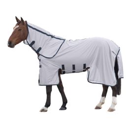 Horse-friends Fliegendecke Portsmouth mit Halsteil grau 155 cm