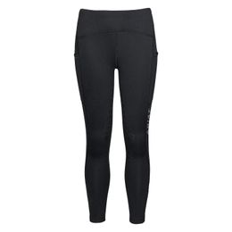Ariat Reitleggings Venture Thermal Half Grip schwarz Damen L (12 Jahre. Gr.152)