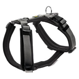 Hunter Geschirr Maldon schwarz/grau XS-S