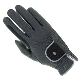 Roeckl Handschuhe MALTA WINTER grau/silber 9.5