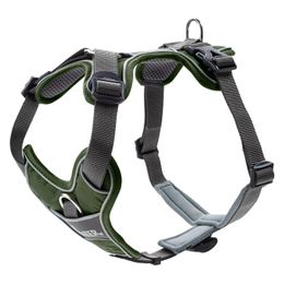 Hunter Geschirr Divo gr&uuml;n/grau XS